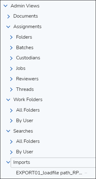 Admin Views - Overview